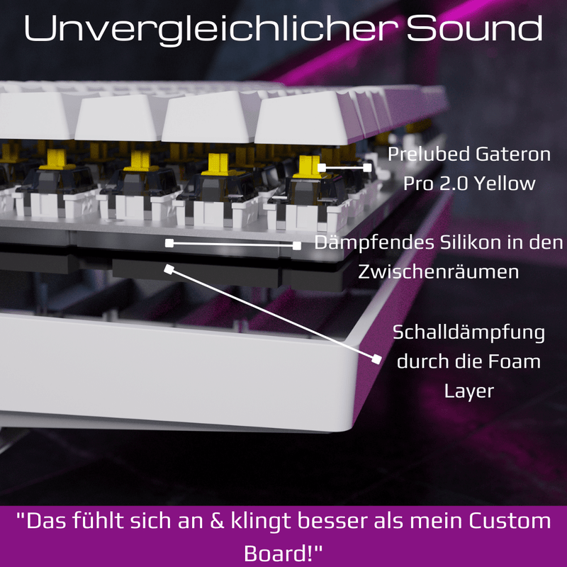 Nyfboard Gen2 gaming keyboard