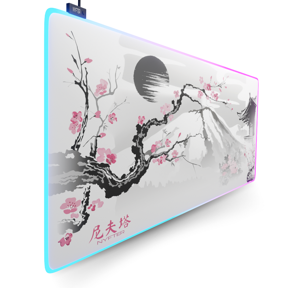 RGB Nyfpad Sakura Premium Gaming Mousepad